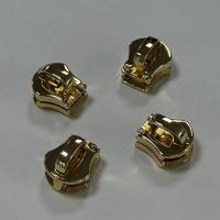 China Metal Zipper Slider #8 Non Lock High Load Bearing Rust Wear Resistant Durable for sale