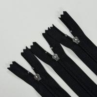 China Washable Black Nylon Closed End Zipper Size 3 Flexible Smooth Quiet for Apparel Bags for sale