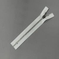 China Smooth Durable #5 Y Shape Metal Zipper Bright Nickel for Apparel Luggage for sale