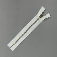 China Multi Color Electroplating Metal Zipper #5 Y Shape Light Gold Zipper for sale
