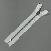 China Rounded Tooth Profile #5 Corn Teeth Metal Zipper Two Way Reversible Bright Nickel for sale
