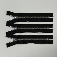 China #8 Y Shape Metal Zipper Bright Nickel High Tensile Strength Smooth Opening Closing for sale