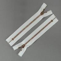 China High Stability #5 Y Shape Metal Zipper Rose Gold 80cm Durable Industrial Grade for sale