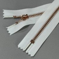 China High Stability #5 Y Shape Metal Zipper Rose Gold 80cm Durable Industrial Grade for sale