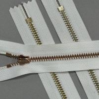 China High Stability #5 Y Shape Metal Zipper Rose Gold 80cm Durable Industrial Grade for sale