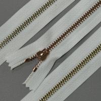 China High Stability #5 Y Shape Metal Zipper Rose Gold 80cm Durable Industrial Grade for sale