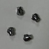 China Fine Texture #3 Metal Zipper Non Lock Pin Lock Slider 5mm Width Electroplated Finish for sale