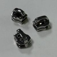 China Customizable #5 Metal Zipper Non Lock Pin Lock Slider Comfortable Grip for sale