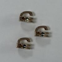 China Thick Sturdy No 8 Non Lock Pin Lock Zipper Slider Light Gold Metal Heavy Duty for sale