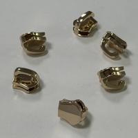 China Zinc Alloy Zipper Slider Puller #8 Non Lock Pin Lock Slider Heavy Load Capacity for sale