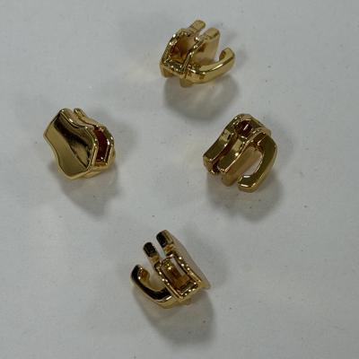 China Fade Resistant #3 Zinc Alloy Zipper Slider Non Lock Pin Lock Slider Long Lasting Luster for sale