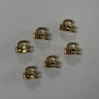 China Zinc Alloy Non Lock Box Slider #5 Sturdy Metal Zipper Slider Gold Plated for sale