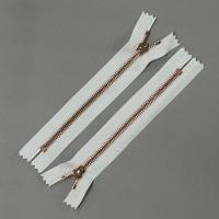 China Strikingly Good Looking #5 Double Pointed Teeth Metal Zipper Excellent User Experience for sale