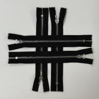 China #3 Euro Teeth Metal Zipper Slender Three Dimensional Profile for High End Apparel for sale
