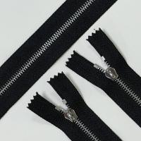 China #3 Euro Teeth Metal Zipper Slender Three Dimensional Profile for High End Apparel for sale