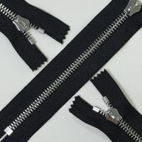 China Euro Teeth Brass Zipper #5 Sealed Oil Seal Process Tear Resistant Fabric Strap 50kg Tensile Strength for sale