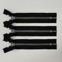 China Light Luxury #8 Euro Tooth Metal Zipper Resistant to Deformation and Cracking for sale