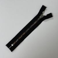China #5 Corn Shaped Metal Zipper Classic Color High Density Wear Resistant 80cm for sale
