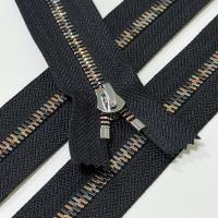 China #5 Corn Shaped Metal Zipper Classic Color High Tensile Strength for Bags Leather Crafts for sale