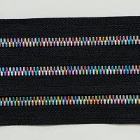 China Size 5 Full Bodied Teeth Aluminum Zipper Eco Friendly Colorful Corn Shaped for Bags for sale