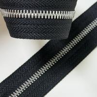 China Compact Layout #3 Corn Teeth Metal Zipper Even Stitching Customizable Colors for sale