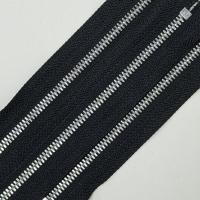 China Compact Layout #3 Corn Teeth Metal Zipper Even Stitching Customizable Colors for sale