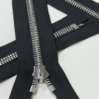 China Brass #8 Corn Teeth Metal Zipper Oil Sealing Treatment 80cm Corrosion Protection for sale