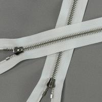 China #5 Euro Teeth Metal Zipper 60cm Long Lasting Plating Premium Finish for High End Apparel for sale