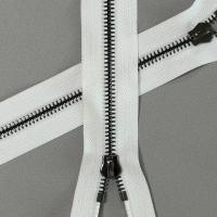 China #5 Euro Teeth Metal Zipper 80cm High Lateral Pull Strength Luxury Apparel Accessories for sale