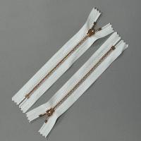 China Euro Teeth Metal Zipper #5 Durable Auto Lock Slider for High End Apparel for sale