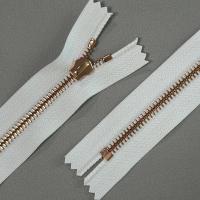 China Customized Euro Teeth Metal Zipper #5 Rose Gold Eco Friendly for High End Apparel for sale