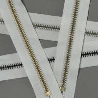 China Precision Machining #5 Metal Zipper Non Divisible for Handbags Clothing for sale