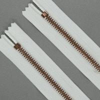 China Low Defect Rate #5 Corn Teeth Metal Zipper After Sales Support Reliable Performance for sale