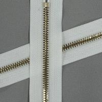 China Radiant Elegance #5 Corn Teeth Metal Zipper Special Tooth Surface Bright Nickel for sale