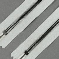 China Brass Corn Teeth Metal Zipper #5 Full Metal Three Dimensional for Bags for sale