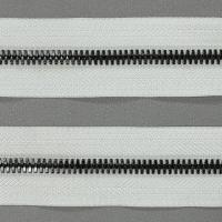 China Brass Corn Teeth Metal Zipper #5 Full Metal Three Dimensional for Bags for sale