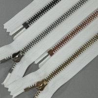 China Rust Resistant Brass Zipper #5 Corn Teeth Metal Zipper Premium Selection for sale