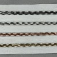 China No Color Difference #5 Corn Teeth Metal Zip Up Smooth And Snug Fitting for sale