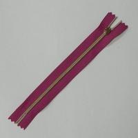 China Metallic Texture #3 Vacuum Plated Nylon Zipper Dense And Uniform for sale