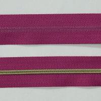 China Vacuum Plated Nylon Zipper #3 with Sweat Corrosion Resistance Superior Wear Resistance for sale