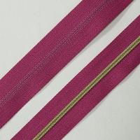 China Flexibility Resilience #3 Vacuum Plated Nylon Zip Does Not Oxidize / Turn Black for sale