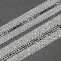 China #3 Vacuum Plated Nylon Zipper 30cm Eco-Friendly Fade Resistant for Fashion Bags Apparel for sale