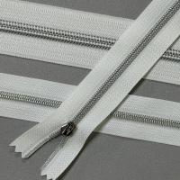 China #3 Vacuum Plated Nylon Zipper 30cm Eco-Friendly Fade Resistant for Fashion Bags Apparel for sale