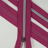 China Outdoor #5 Vacuum Plated Nylon Zipper 30cm Anti-Slide Burst Proof for Bags for sale