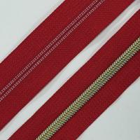 China Luxury Apparel #5 Vacuum Plated Nylon Zipper High Glossy Metallic Finish Eco-Friendly Fade-Resistant for sale