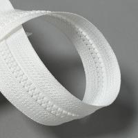 China Thick Sturdy Teeth #5 White Plastic Zipper Lightweight Open Ended Zips for sale