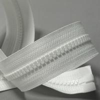 China #5 White Plastic Zip Up Resistant To Knocks And Crushing for sale