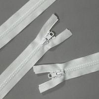 China #5 White Plastic Zip Up Resistant To Knocks And Crushing for sale