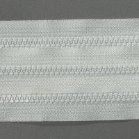 China #5 White Plastic Zip Up Resistant To Knocks And Crushing for sale