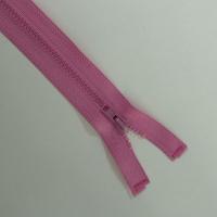 China Structurally Stable #3 Pink Plastic Zipper Detachment Resistant 30cm for Bags and Apparel for sale